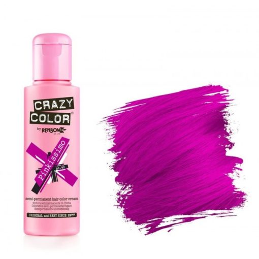 Crazy Color Hajszínező Krém Pinkissimo No42 100 Ml Fodrás